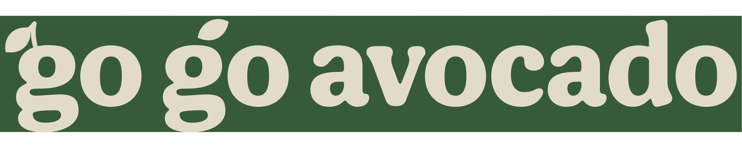 Go Go Avocado logo